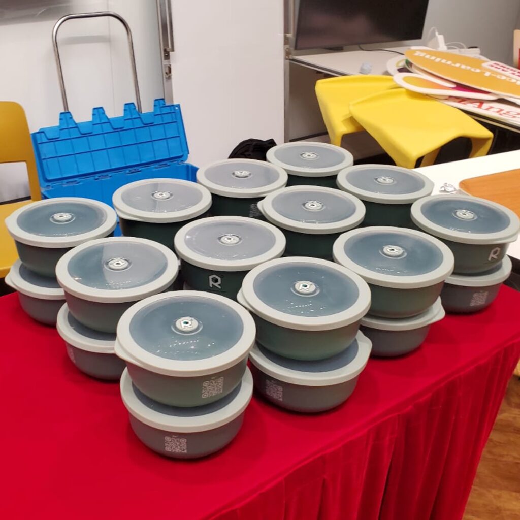 Reusable Tableware Rental Service for Marathons and Sports Events - ReCube